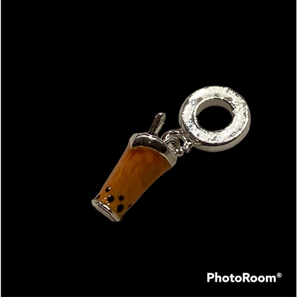 Jewelry | Newsilverenamel Boba Tea Diy Charm | Poshmark